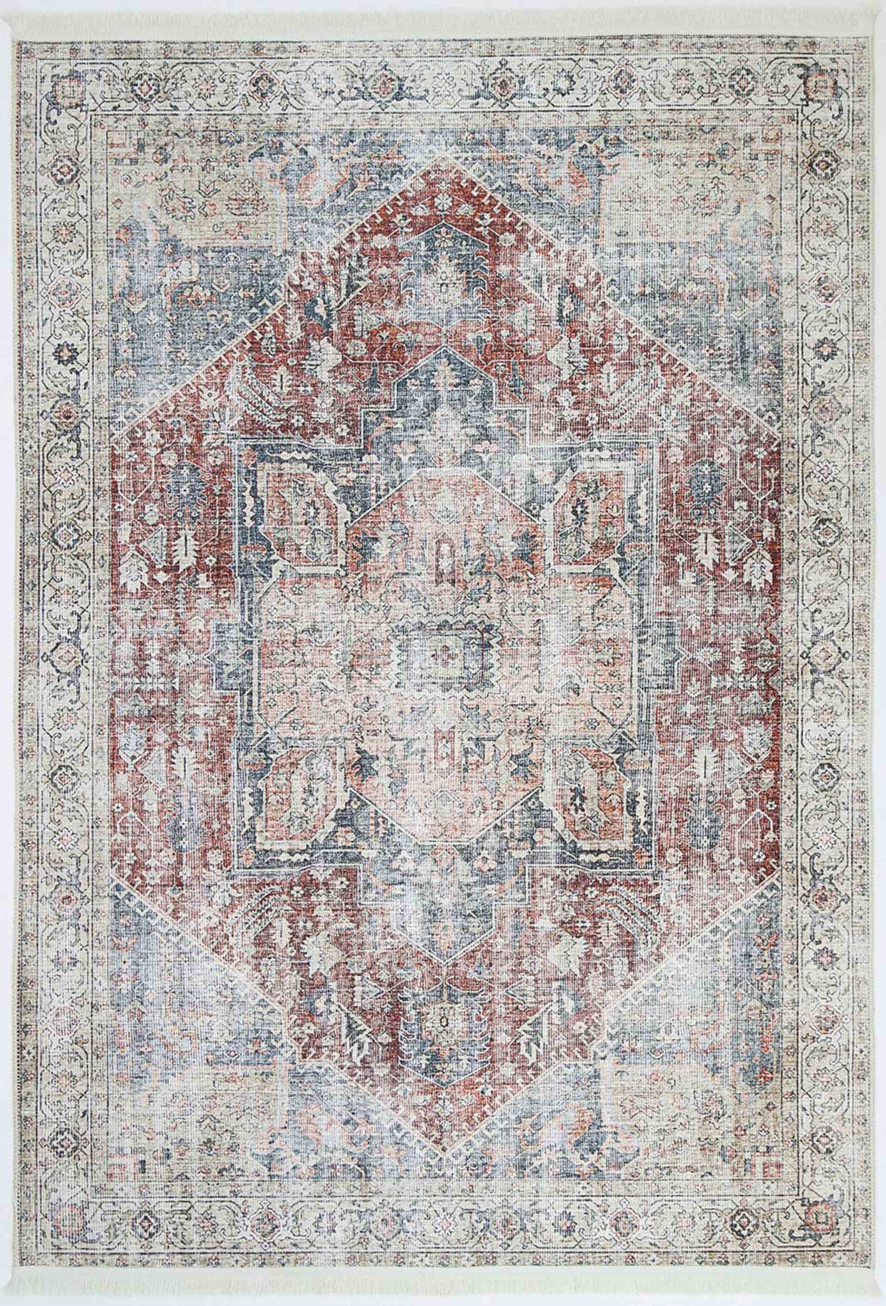 Vintage Crown Waterproof Muted Oriental Rug – Rugs N More