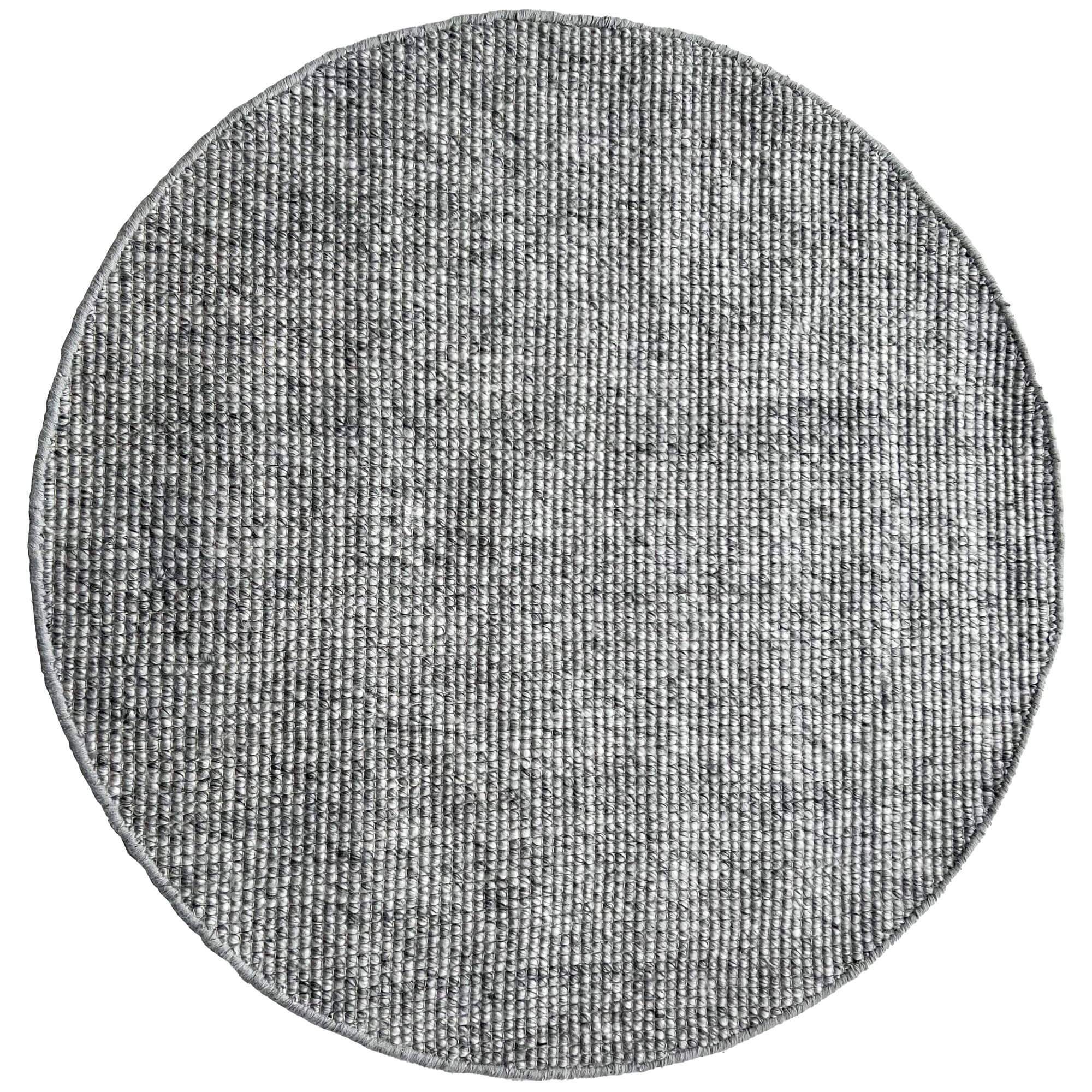Loop Grey Round – Rugs N More