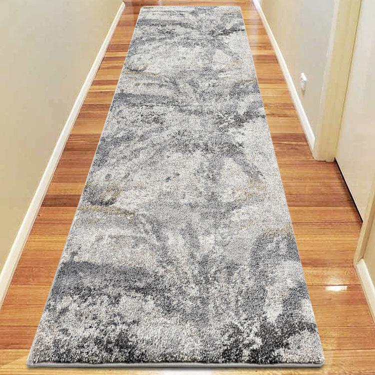 Grunge 676 Grey Hallway Runner – Rugs N More
