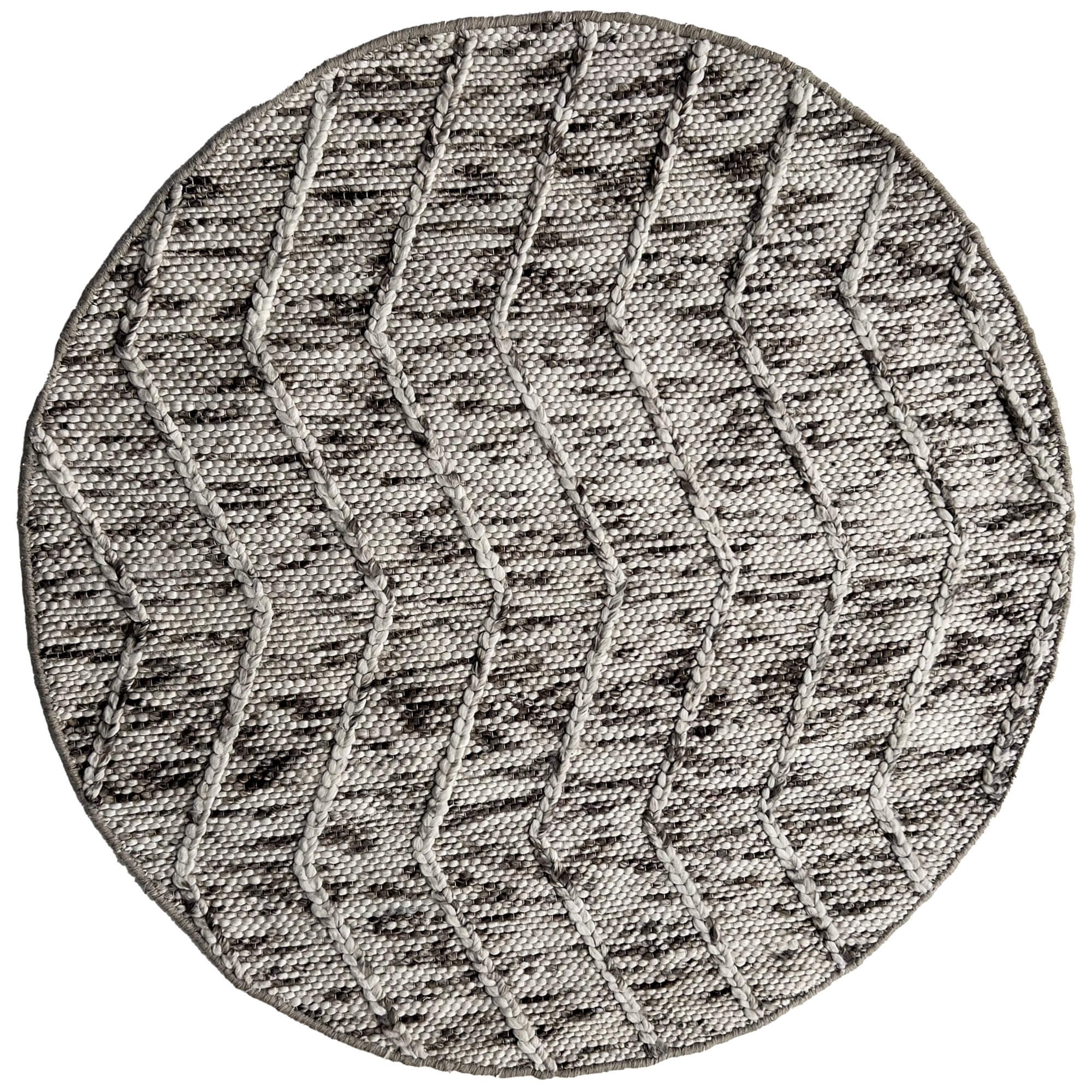 Zig Zag Natural Round – Rugs N More