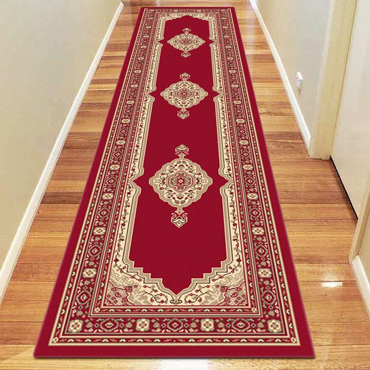 Affordable 6332 Red Hallway Runner – Rugs N More