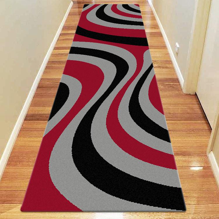 Affordable 6568 Red Hallway Runner – Rugs N More