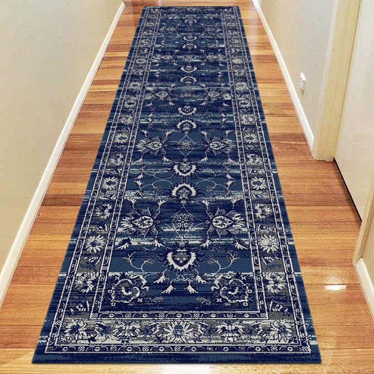 Desert 675 Navy Hallway Runner – Rugs N More